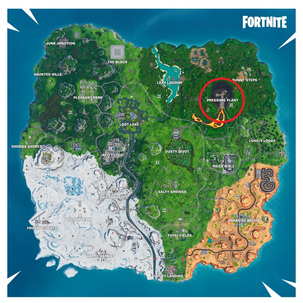 Maps Fortnite – Pressure Plant - Esports Bet